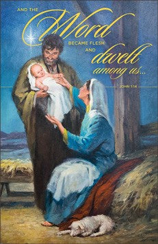 Christmas Bulletin Covers, John 1:14 – Tally's