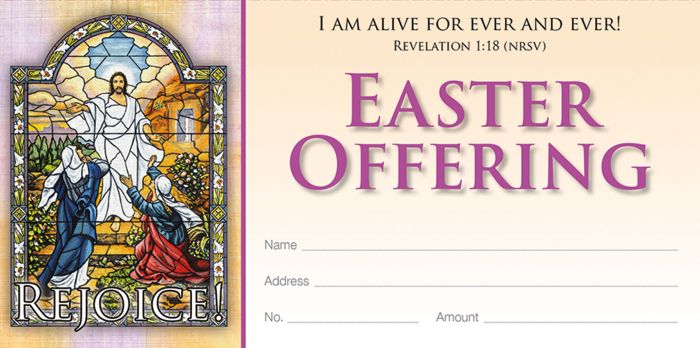 Easter Offering Envelopes – Tallys Religious Gifts and Church Supplies